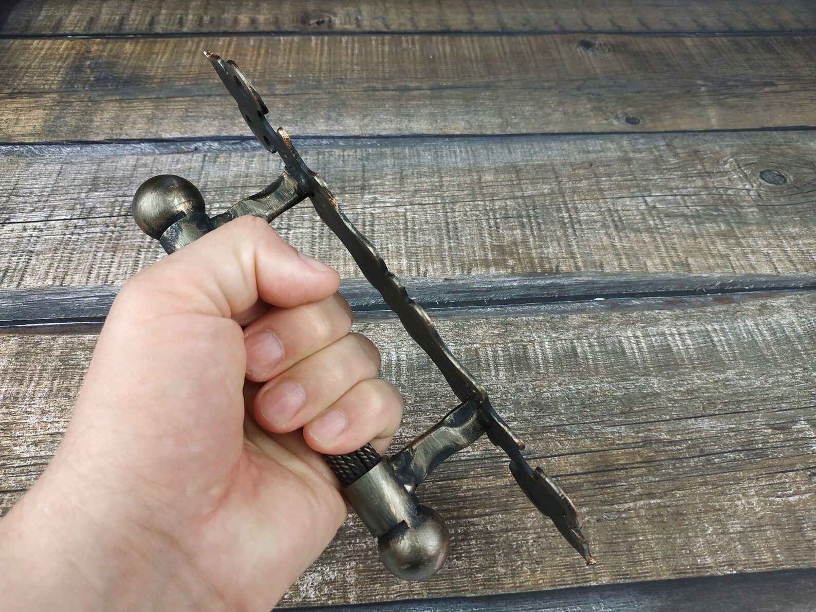 Hand Forged Handle Door Handle Metal Handle Barn Door | Etsy