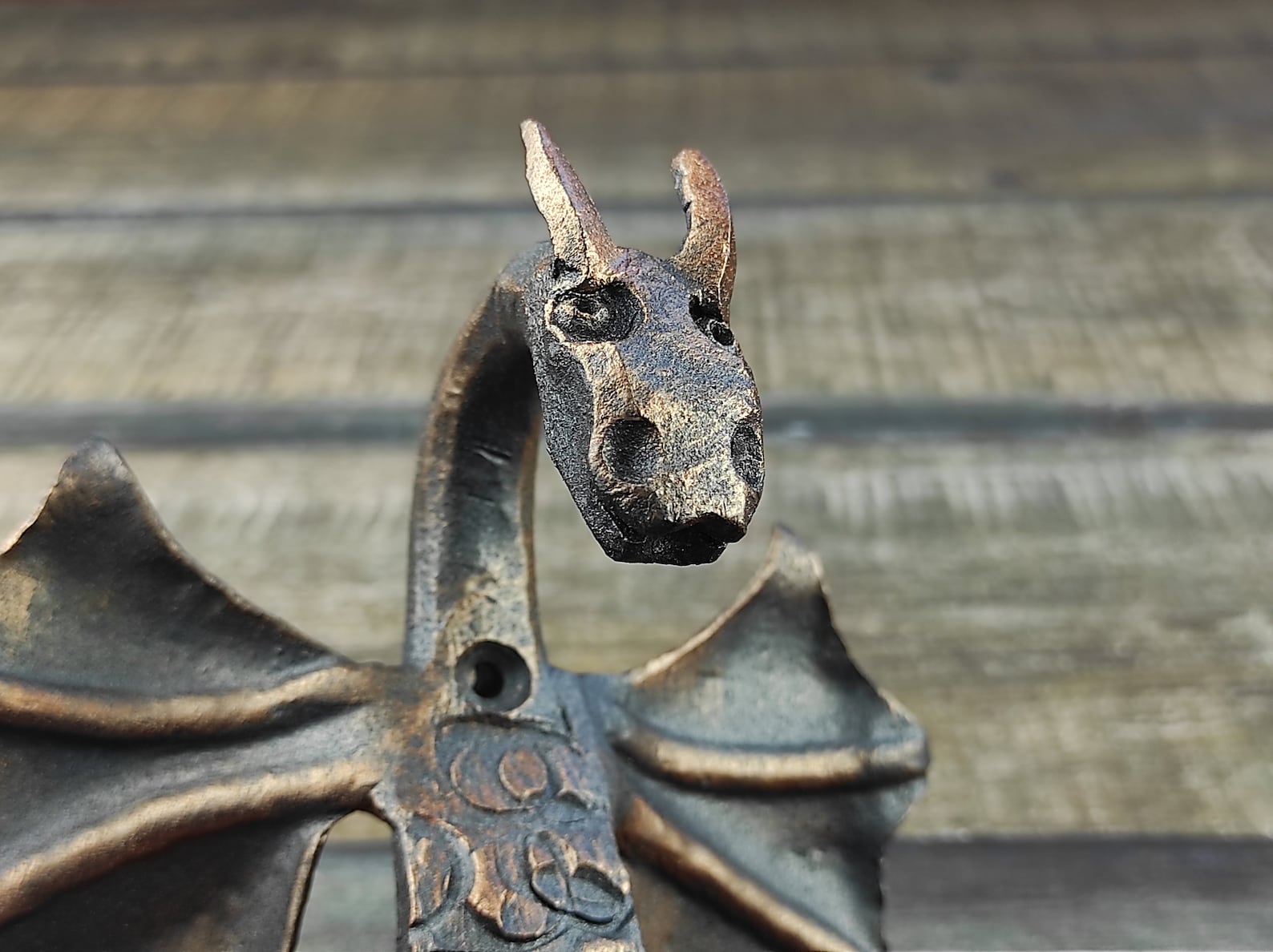 Dragon Door Handle Door Handle Metal Handle Hand Forged | Etsy