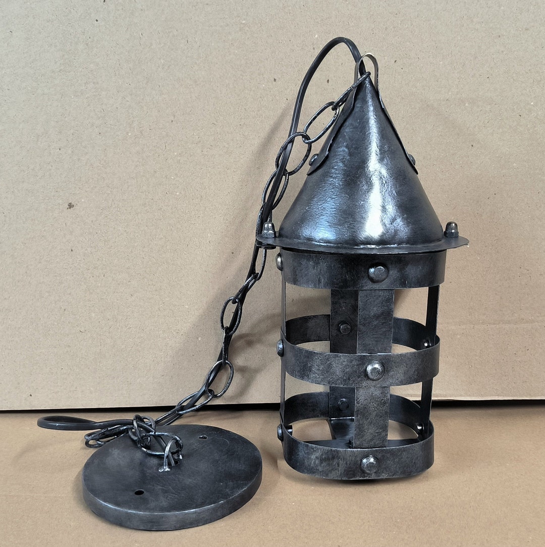 Ceiling Lights, Pendant Lights, Medieval Lantern, Hand Forged, Hanging ...