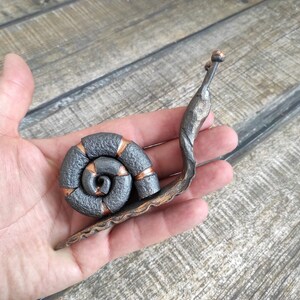 Metal Animal, Forged Sculpture, Snail Sculpture, Metal Snail, Iron ...