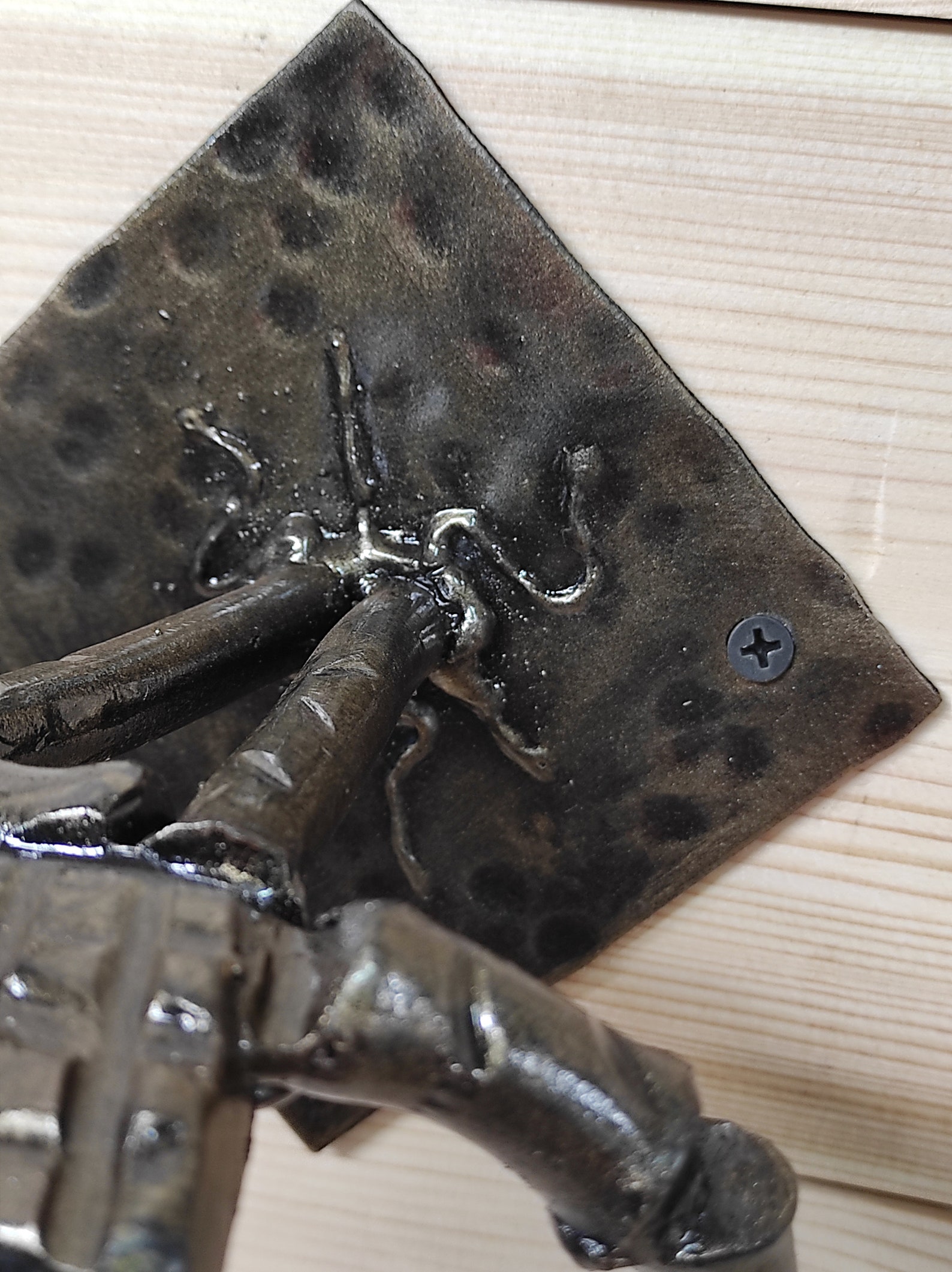 Door Handle Skeleton Hand Metal Door Pull Original Door | Etsy