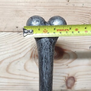 Hand Forged Dog Bone Door Handle: Metal Barn Door Hardware - Etsy