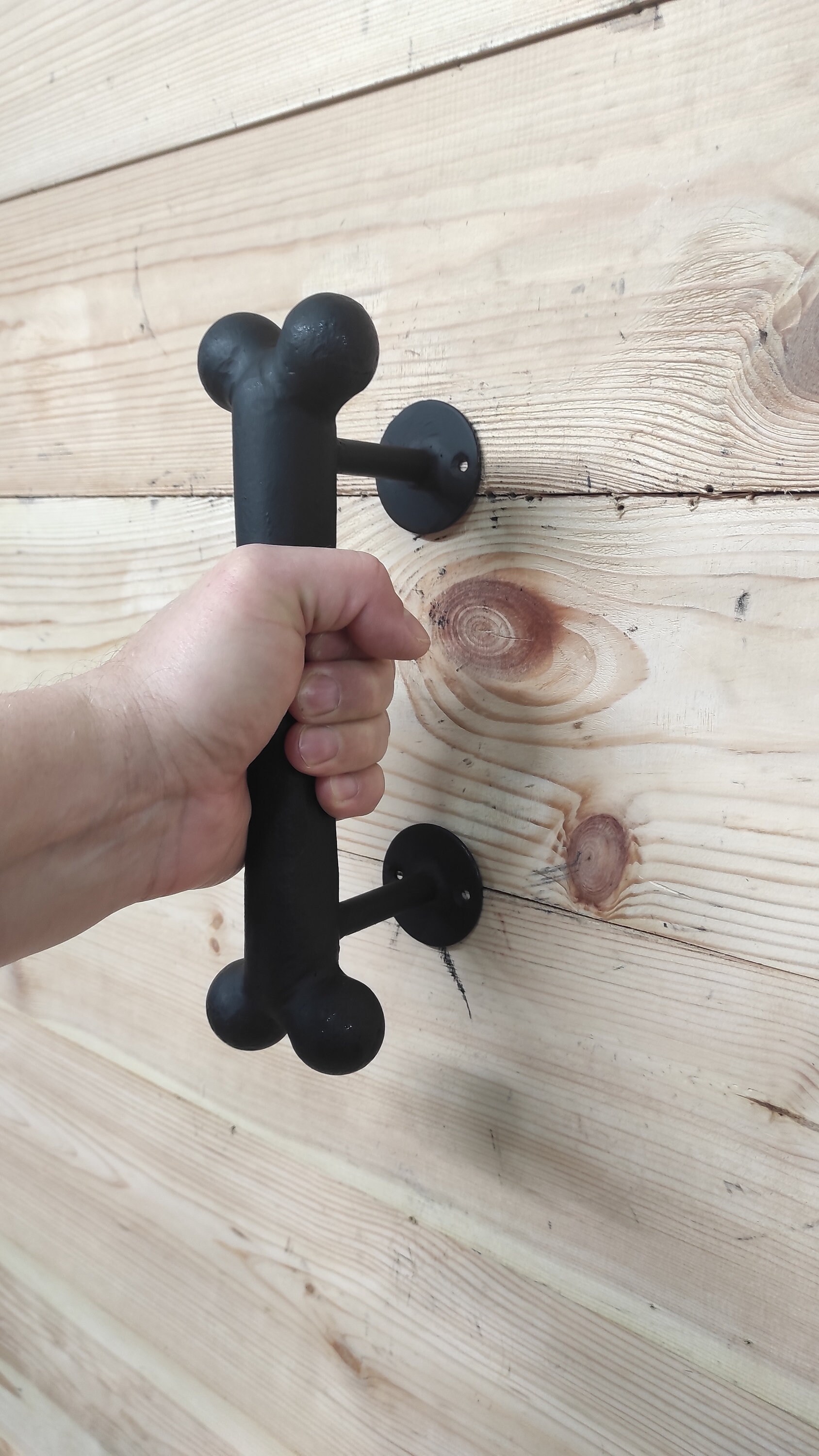 Door Handle Dog Bone, Barn Door Handle, Door Handle, Metal Handle, Hand ...