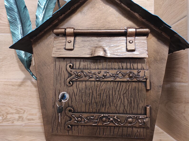 Wall Mount Mailbox Mailbox Custom Mailbox Fish Mailbox | Etsy