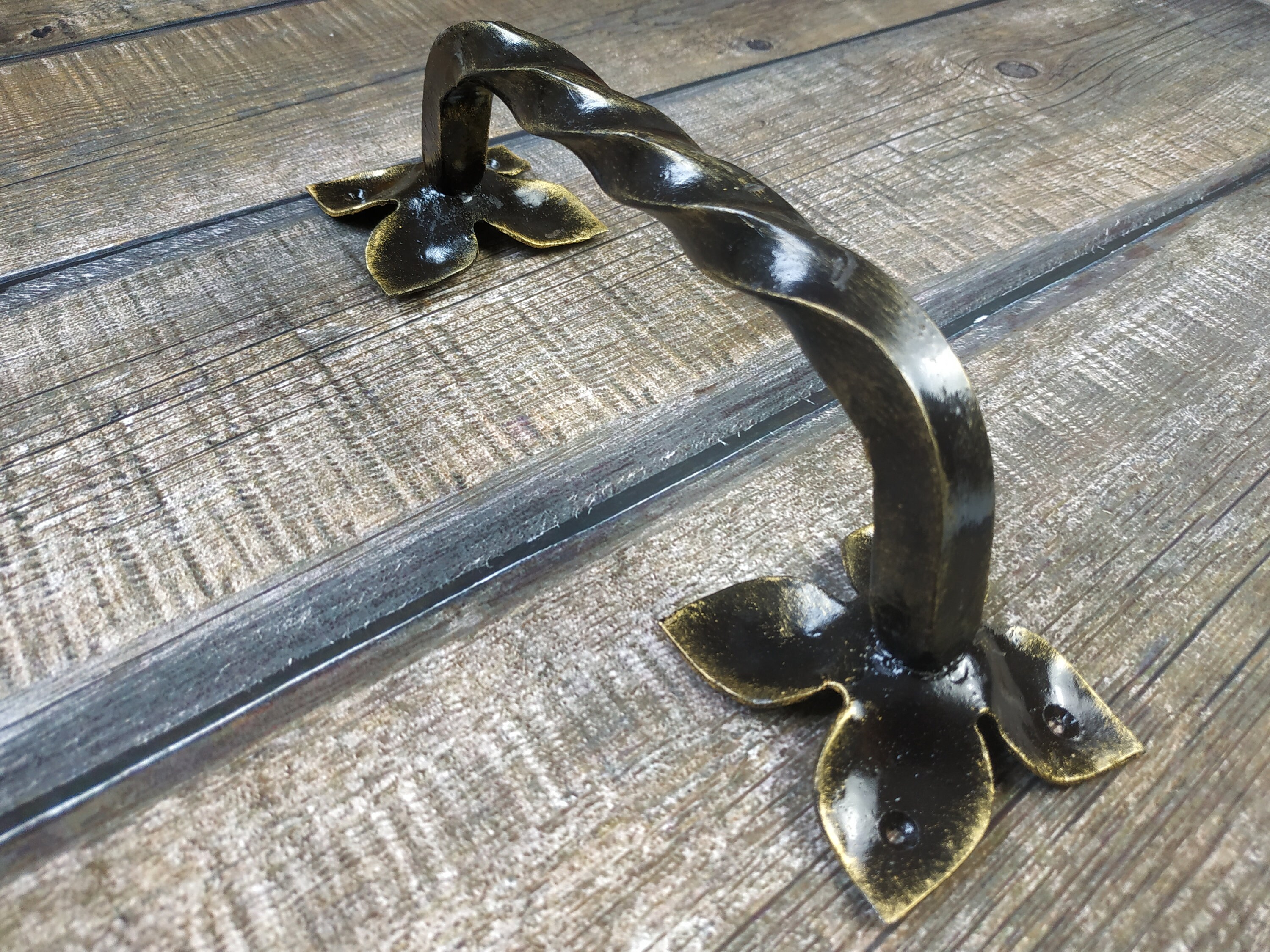 Metal Forged Handle Metal Handle Hand Forged Handle Door - Etsy