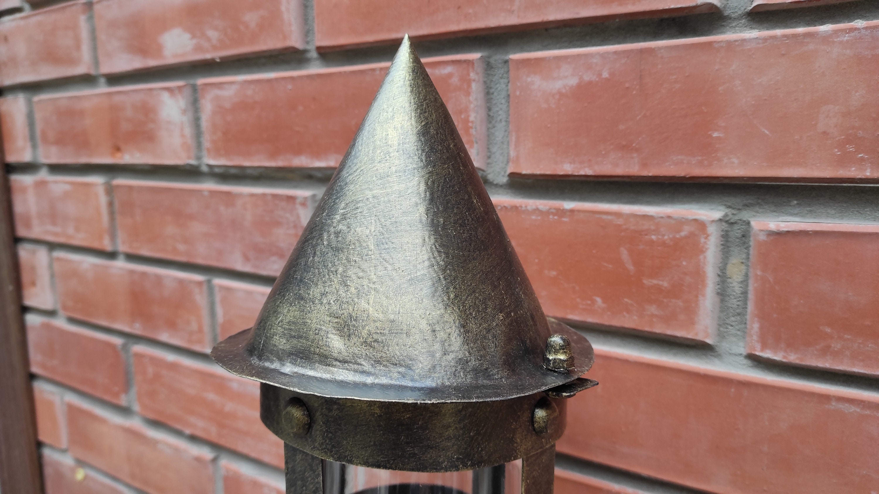 Wall Sconce Torch With a Wooden Handle in Medieval, Viking Style, Wall ...