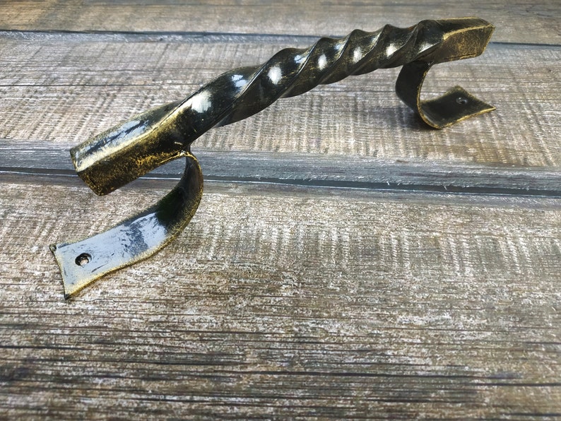 Metal Forged Handle Metal Handle Hand Forged Handle Door | Etsy