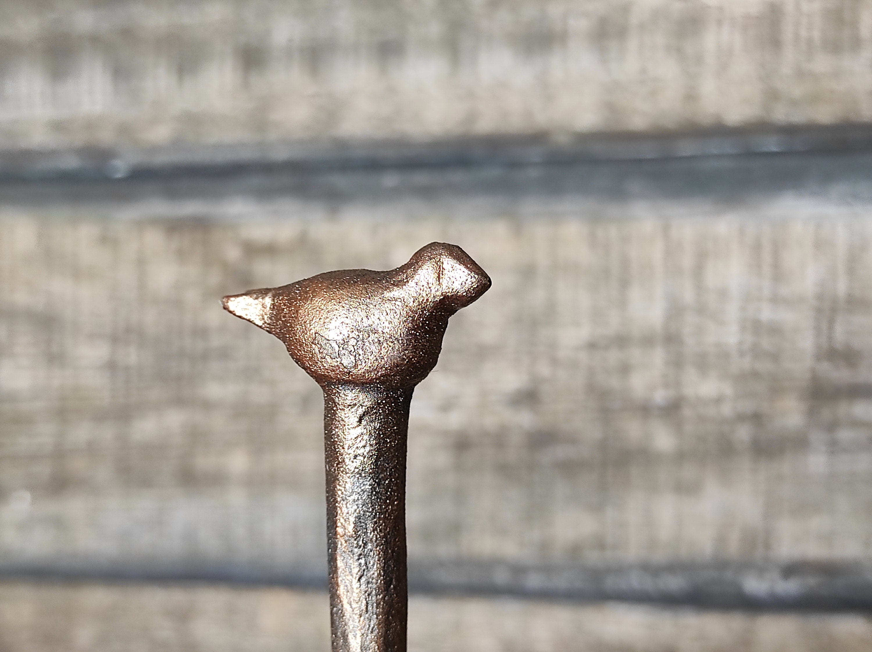 Hairpin Bird Hairpin for Hair. Metal Hairpin Forged Hairpin - Etsy UK