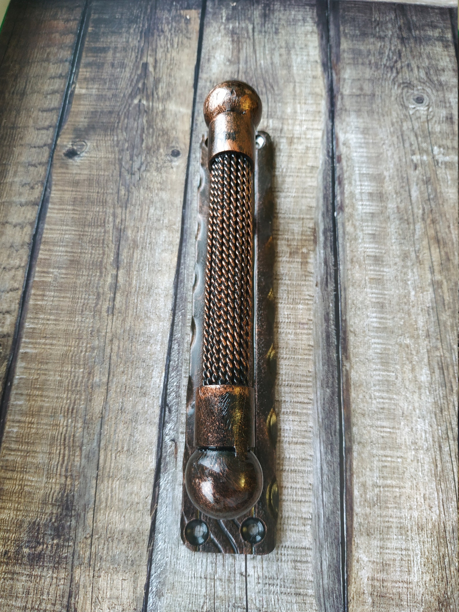 Metal Forged Handle Rustic Forged Handle Iron Door Handle | Etsy