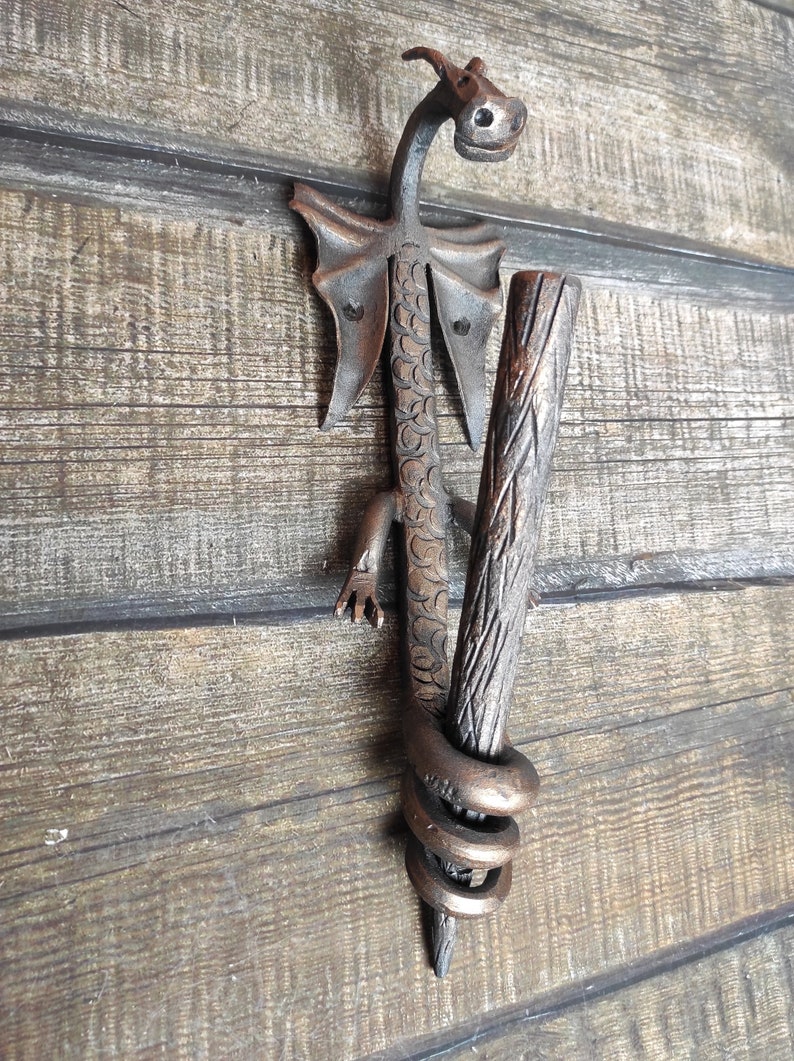 Dragon Door Handle Door Handle Metal Handle Barn Door - Etsy