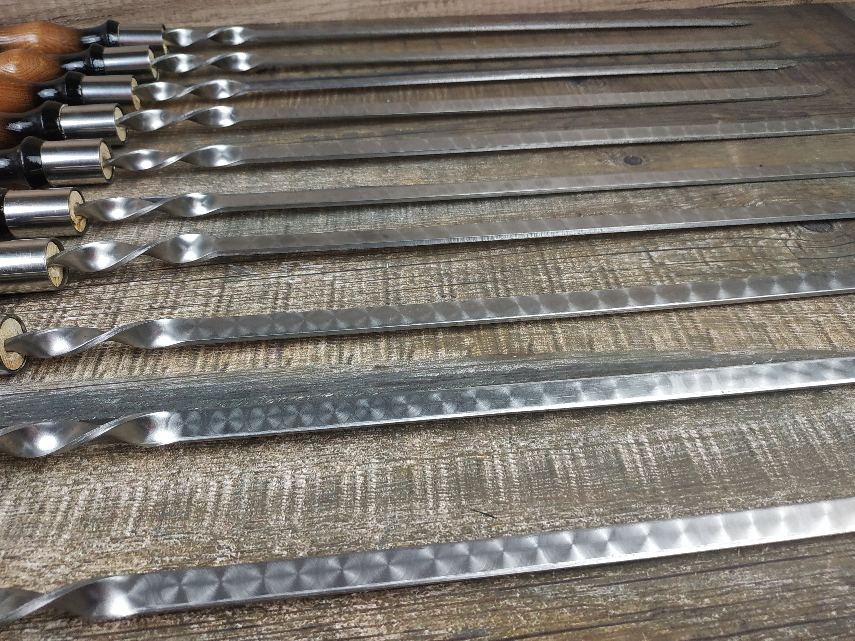 Grilling Set, Grilling Gift, Hand Forged, Grill Utensils, Iron Gifts ...