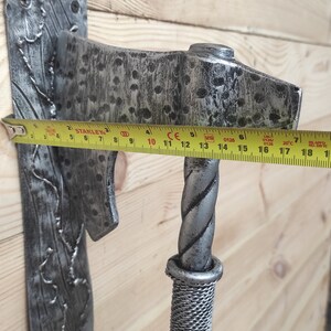 Forged Iron Axe Door Handle: Viking Barn Door Pull - Etsy