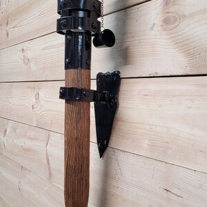 Flaming Torch Wall Candleholders Vikings Flame Wall Sconce - Etsy