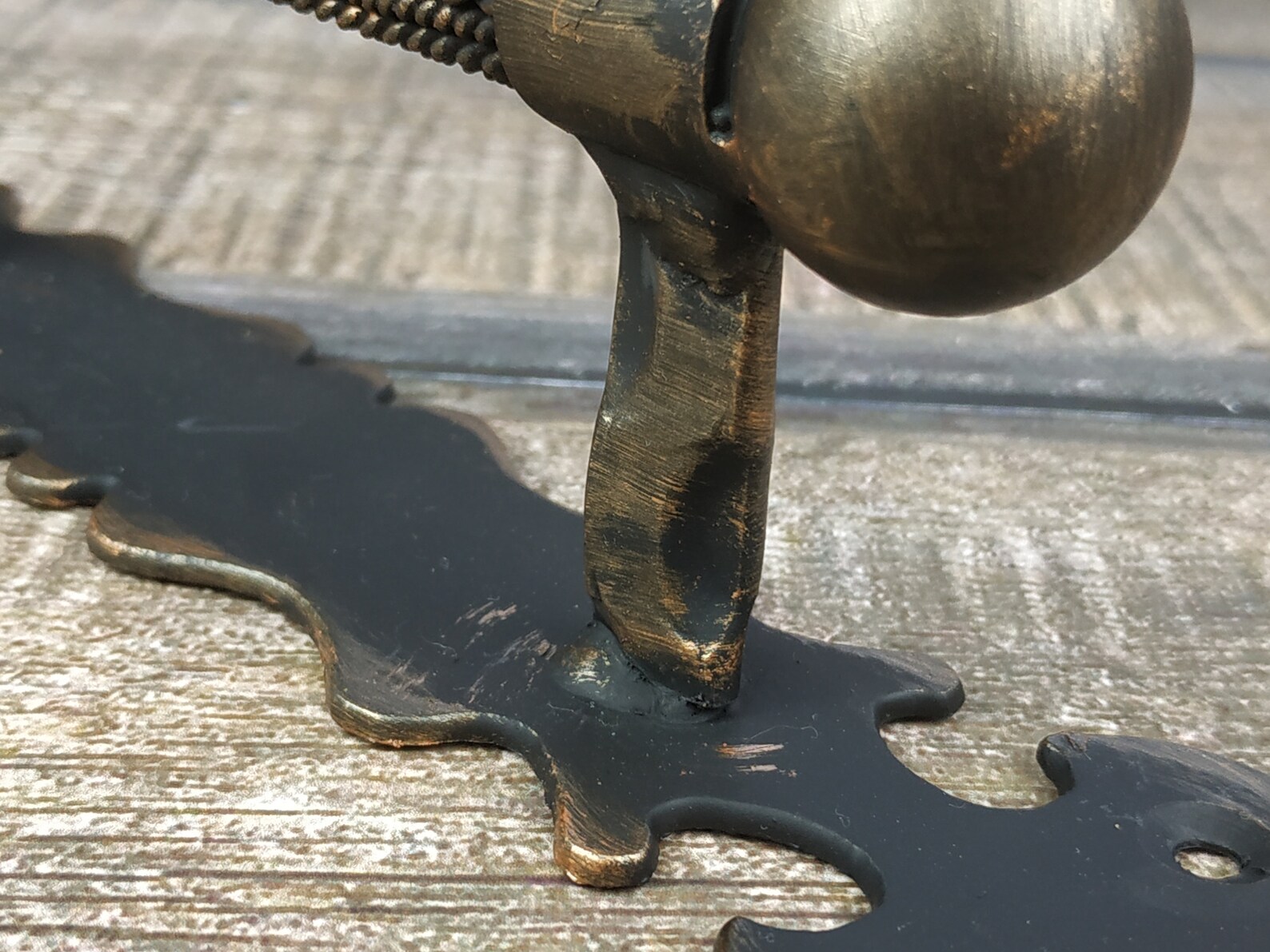 Hand Forged Handle Door Handle Metal Handle Barn Door | Etsy