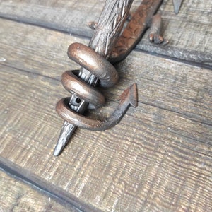 Dragon Door Handle, Door Handle, Metal Handle, Barn Door Handle, Hand ...