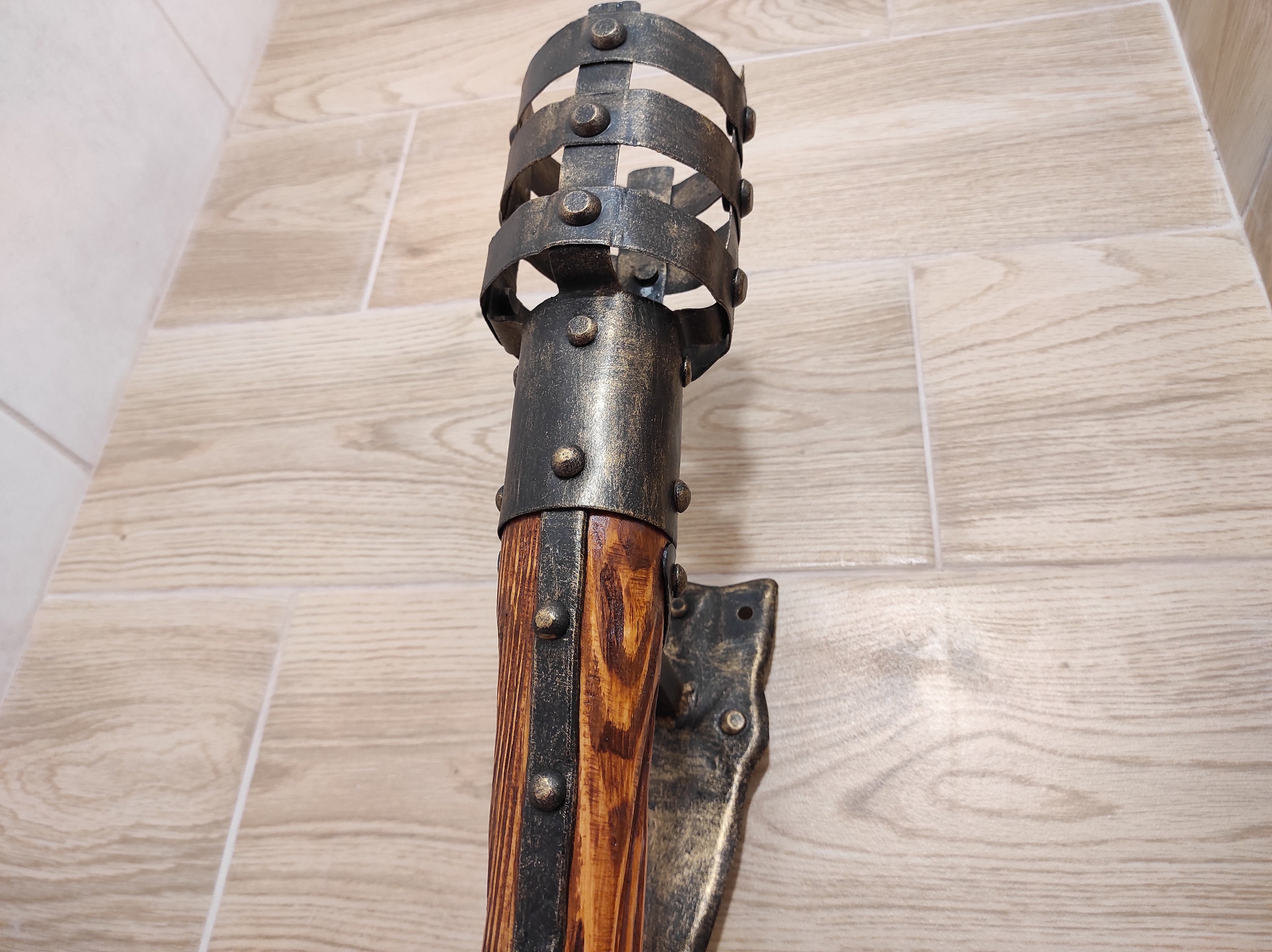 Wall Sconce Torch Viking Sconce Torch Medieval Sconce Torch | Etsy