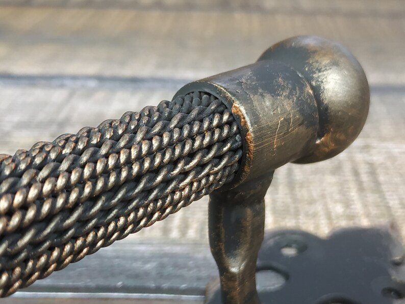 Hand Forged Handle Door Handle Metal Handle Barn Door | Etsy