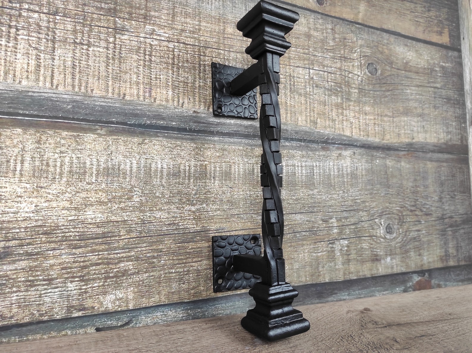 Forged Iron Door Handles Wrought Iron Handle Hand Forged - Etsy