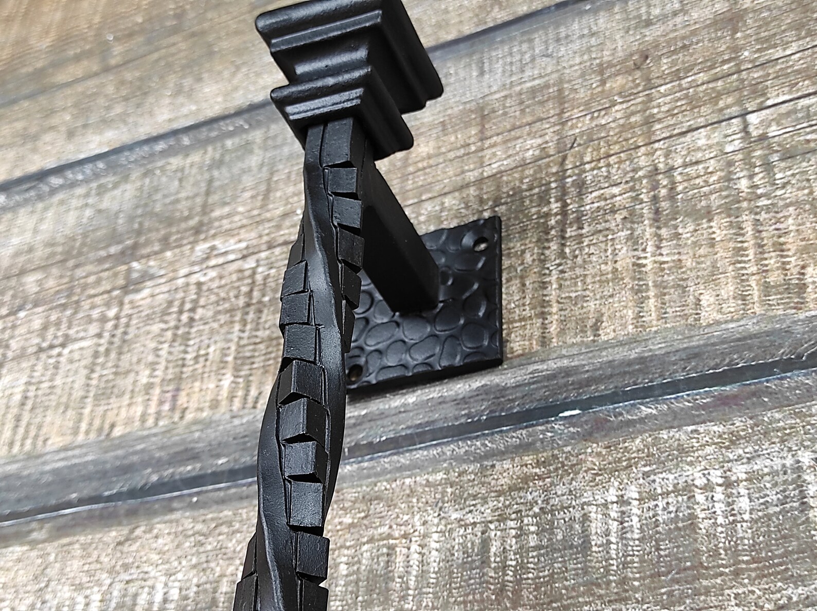 Forged Iron Door Handles Wrought Iron Handle Hand Forged - Etsy