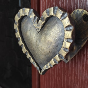 Heart Door Handle. Barn Door Handle - Etsy
