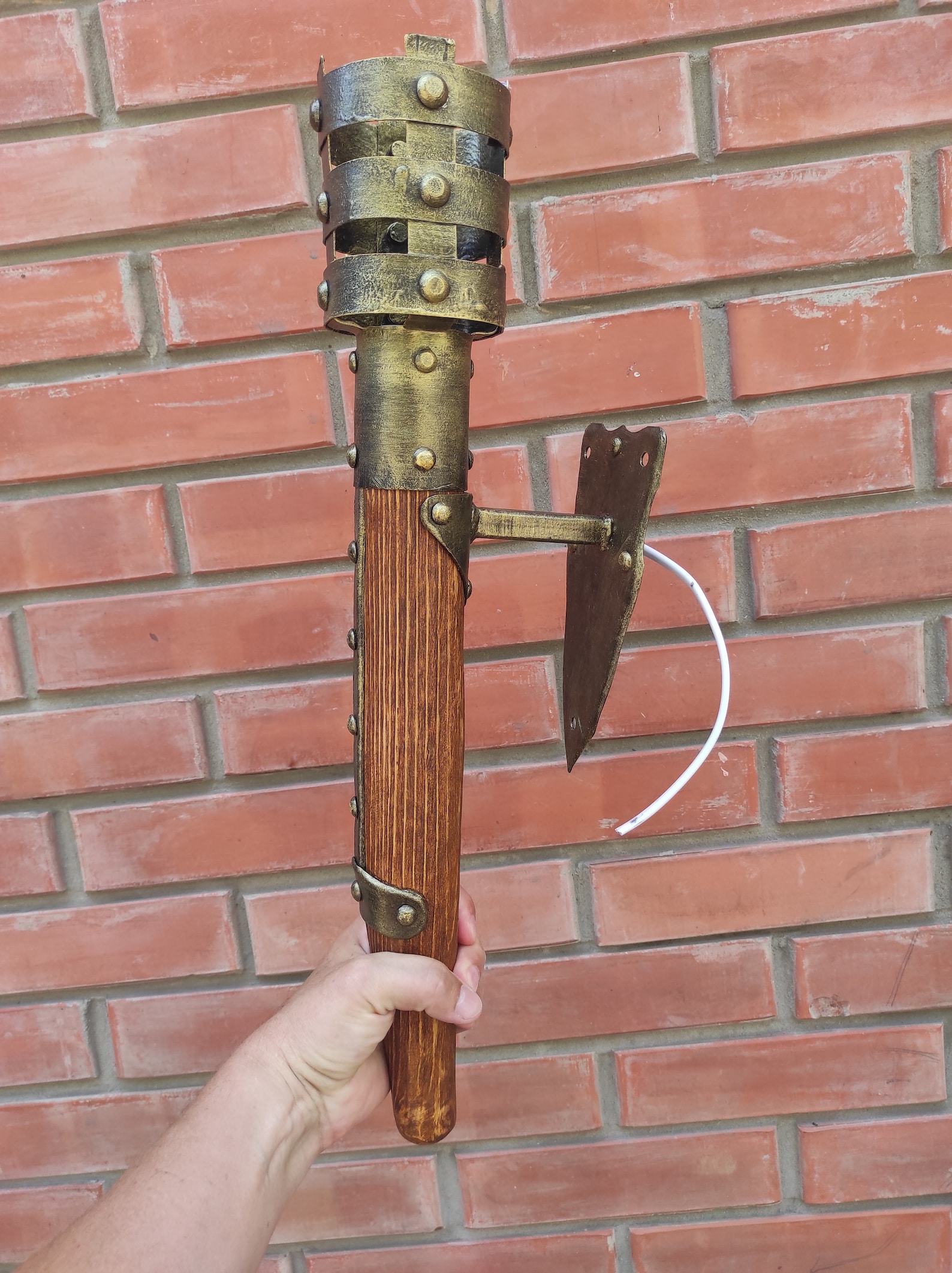 Wall Sconce Torch, Viking Sconce Torch, Medieval Sconce Torch, Viking ...