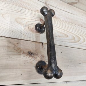 Door Handle Dog Bone, Barn Door Handle, Door Handle, Metal Handle, Hand ...