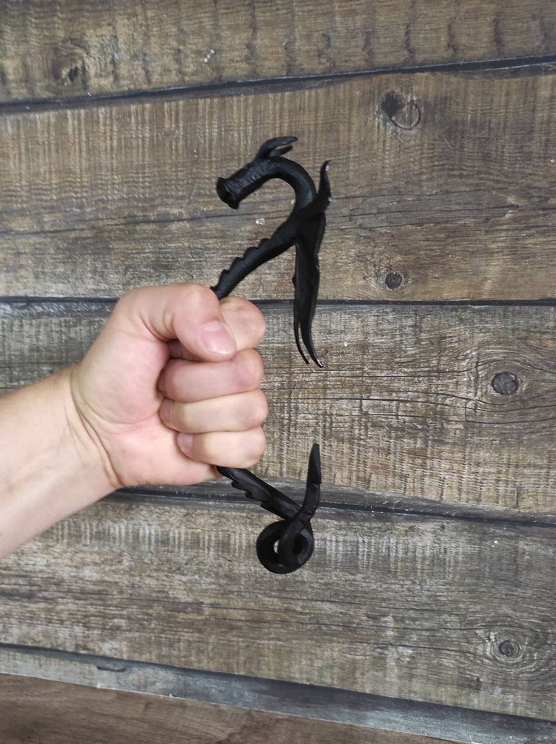Dragon Door Handle in Antique Medieval Style - Etsy