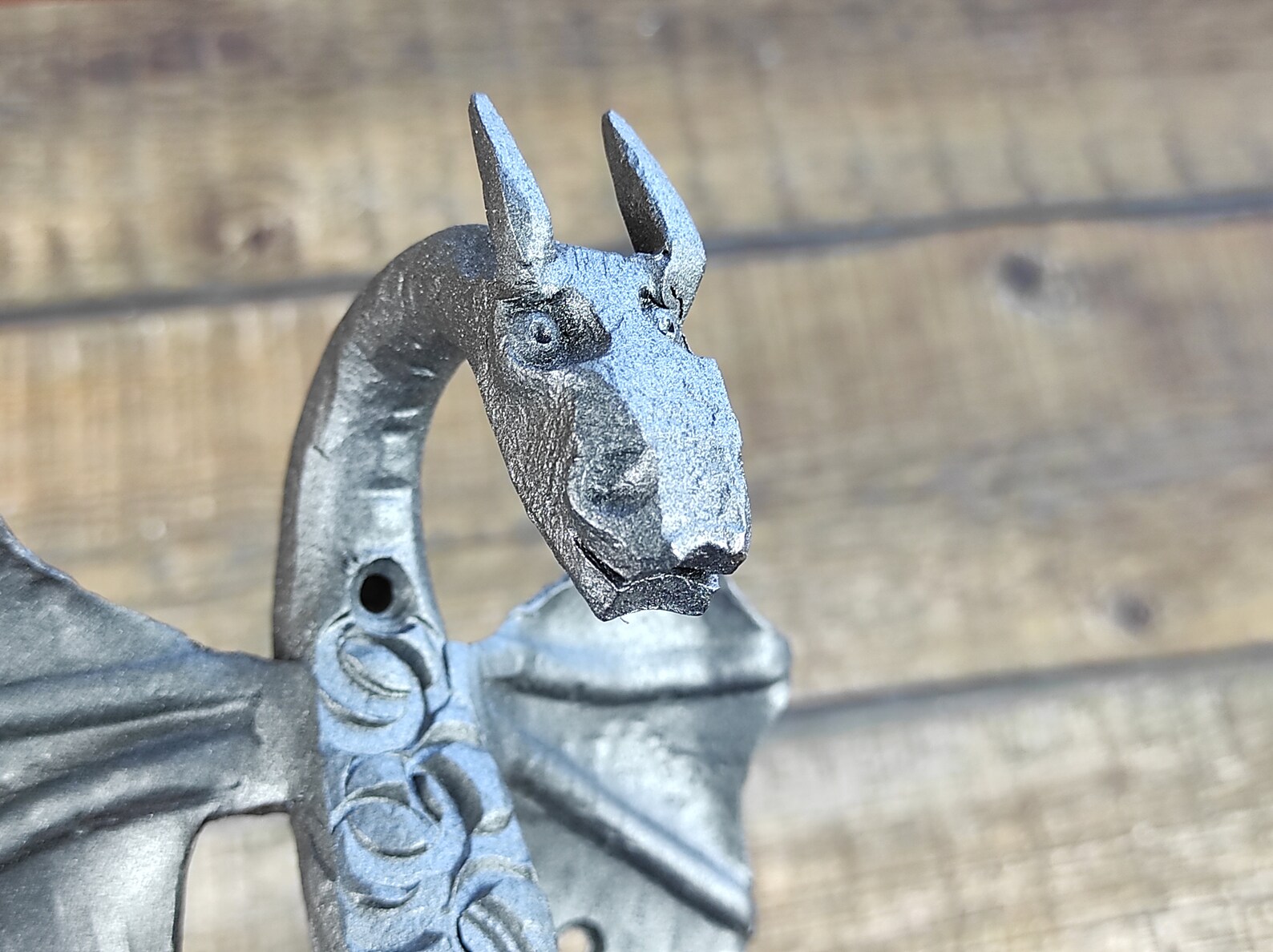 Door Handle, Dragon Door Handle, Metal Handle, Hand Forged Handle, Barn ...