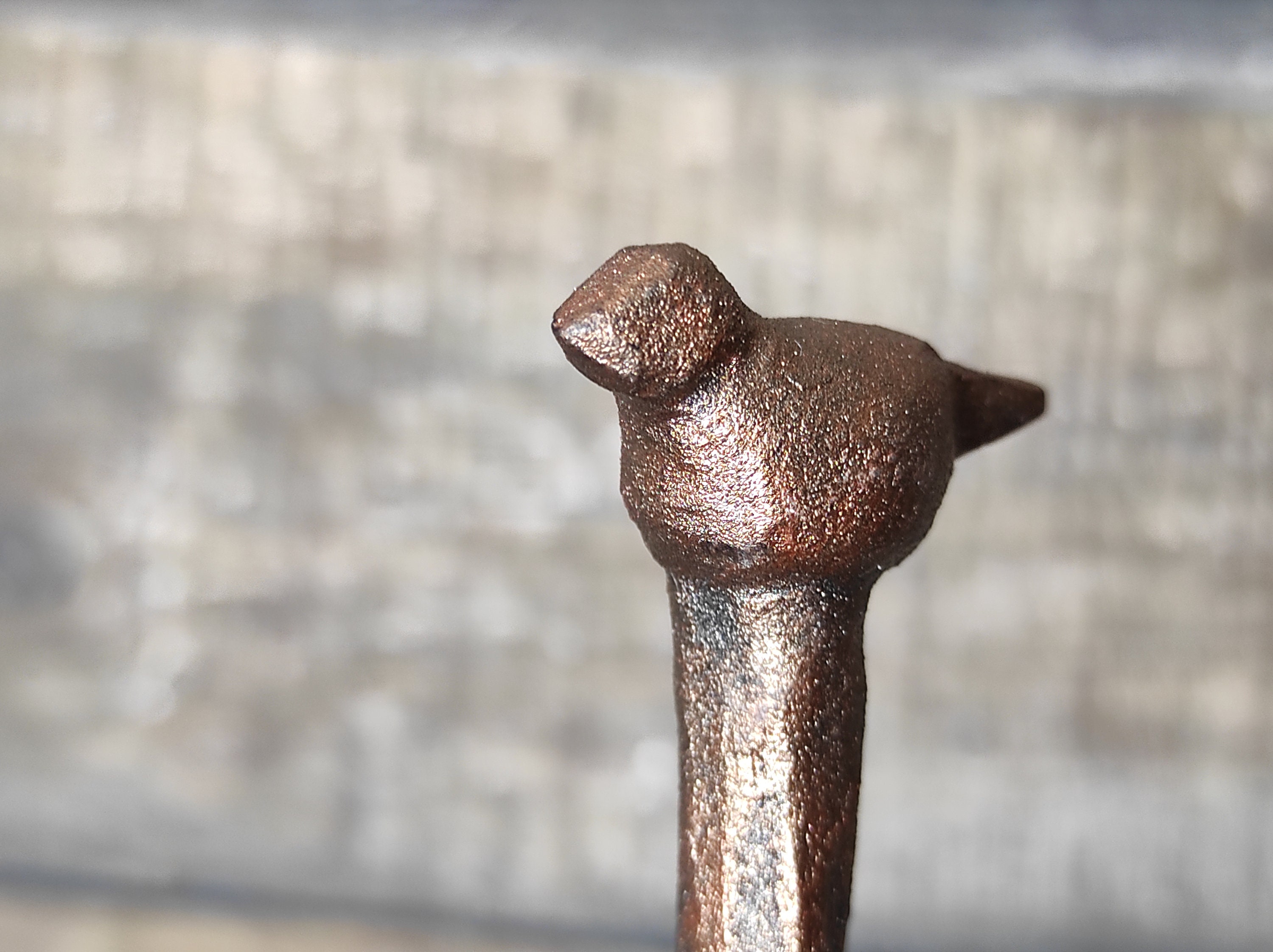 Hairpin Bird Hairpin for Hair. Metal Hairpin Forged Hairpin - Etsy UK