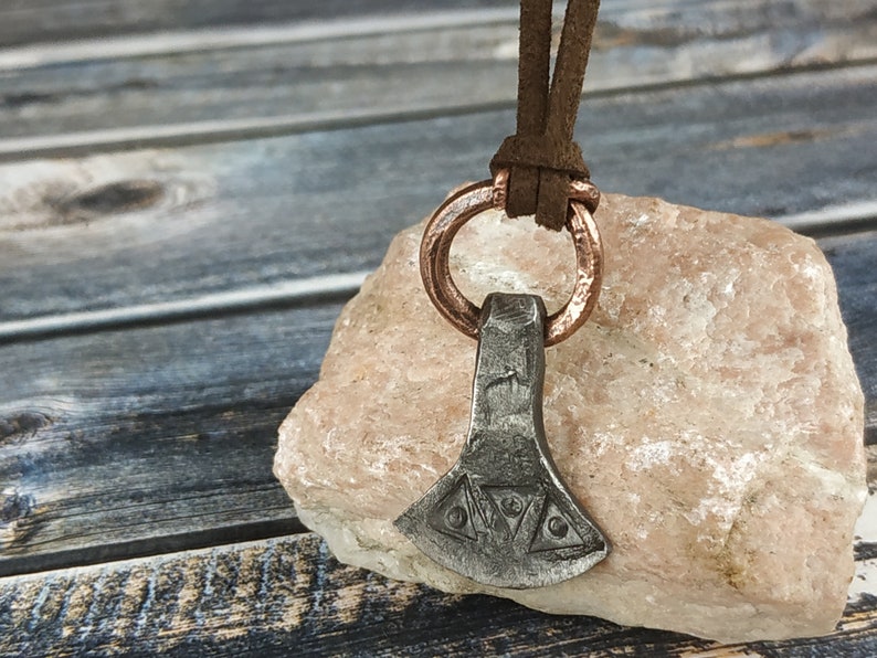 Forged Gifts Handmade Necklace Amulets Handmade Viking - Etsy