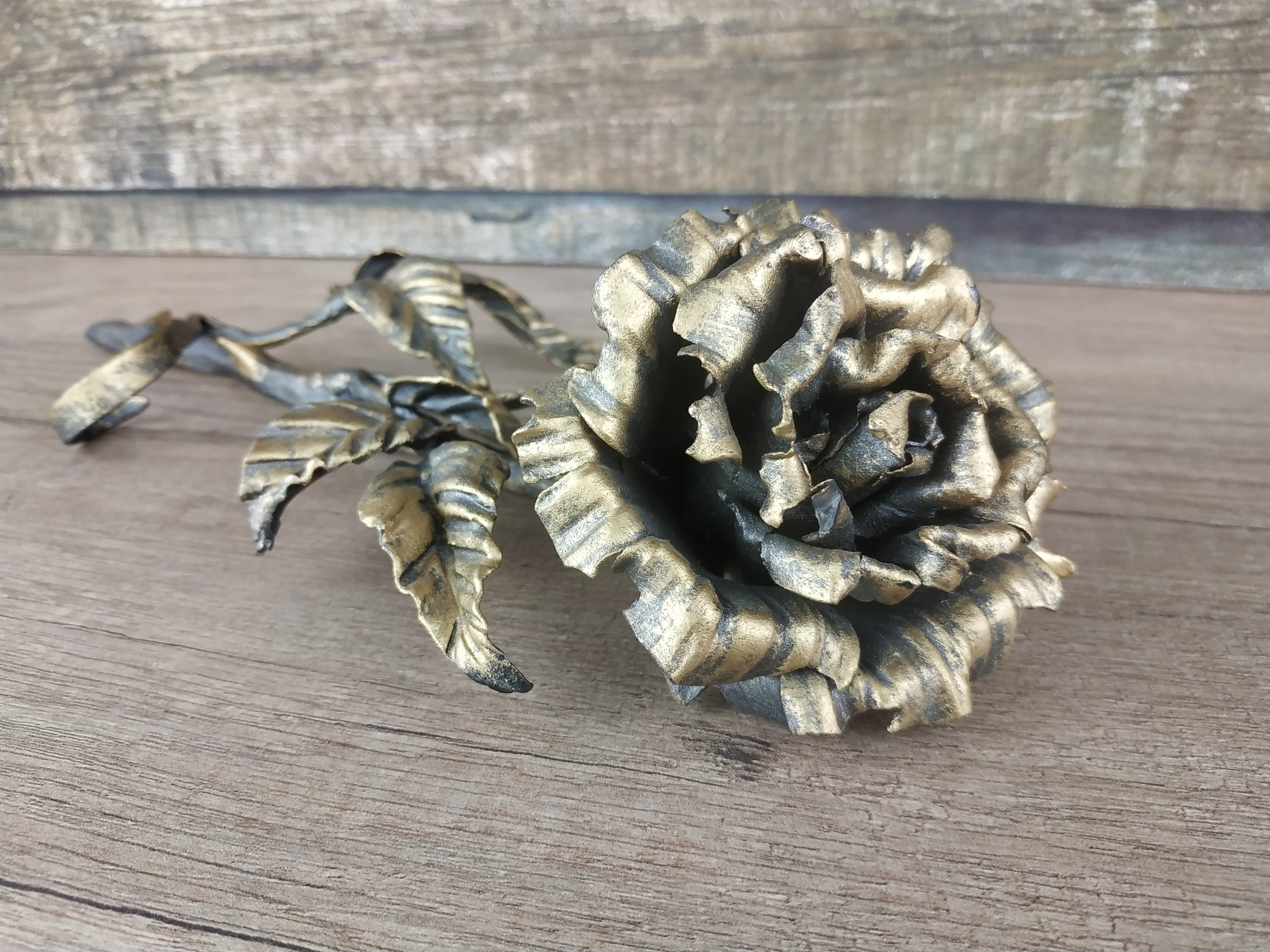 Forged Rose Forged Flower Iron Rose Handmade Rose Iron - Etsy UK