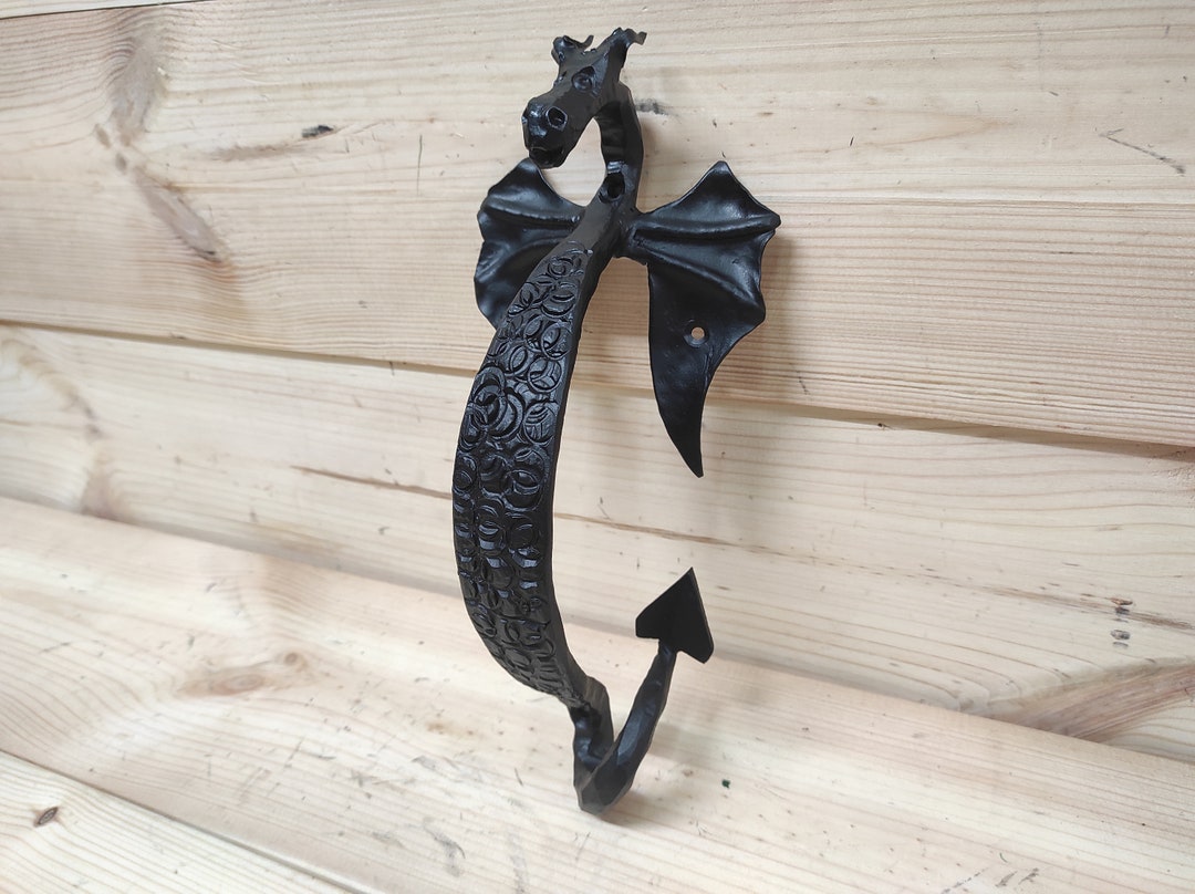 Barn Door Handle Dragon Door Handle - Etsy