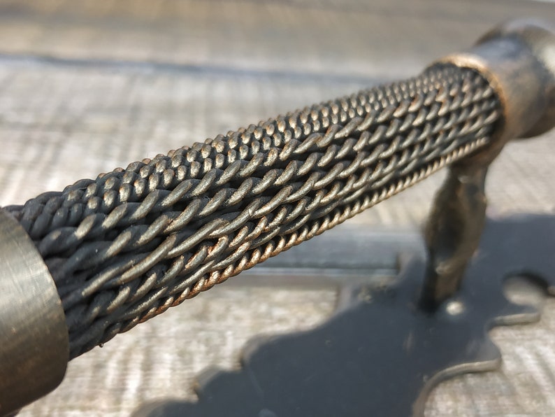 Hand Forged Handle Door Handle Metal Handle Barn Door | Etsy