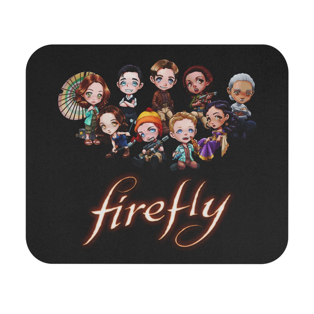 Firefly Serenity Cast Cartoon Mouse Pad (rectangle) 9x8 - Etsy