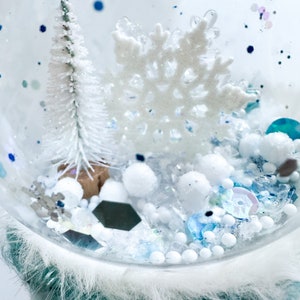 Winter Wonderland Snow Globe DIY Craft Kit Holiday Craft Kit Kids Craft ...
