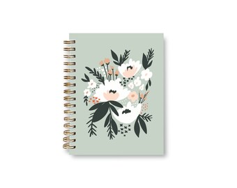 Mint Notebook | Etsy