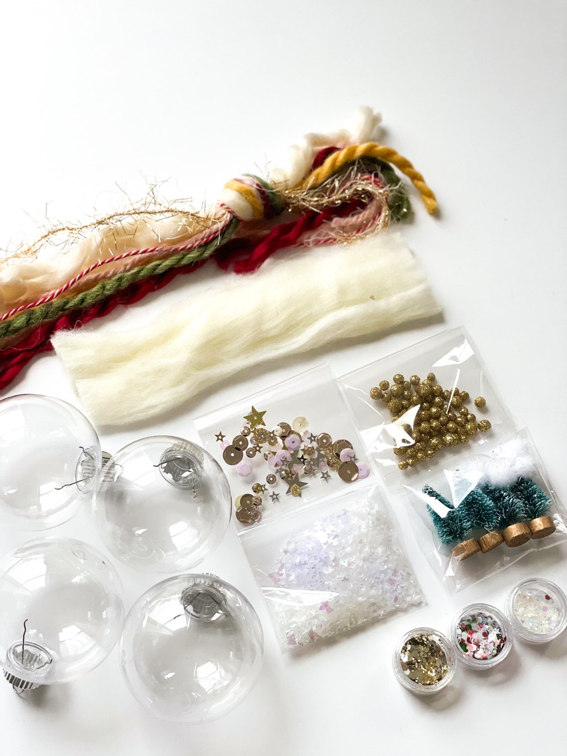 Christmas Ornament DIY Craft Kit Christmas Craft Kit Kids | Etsy