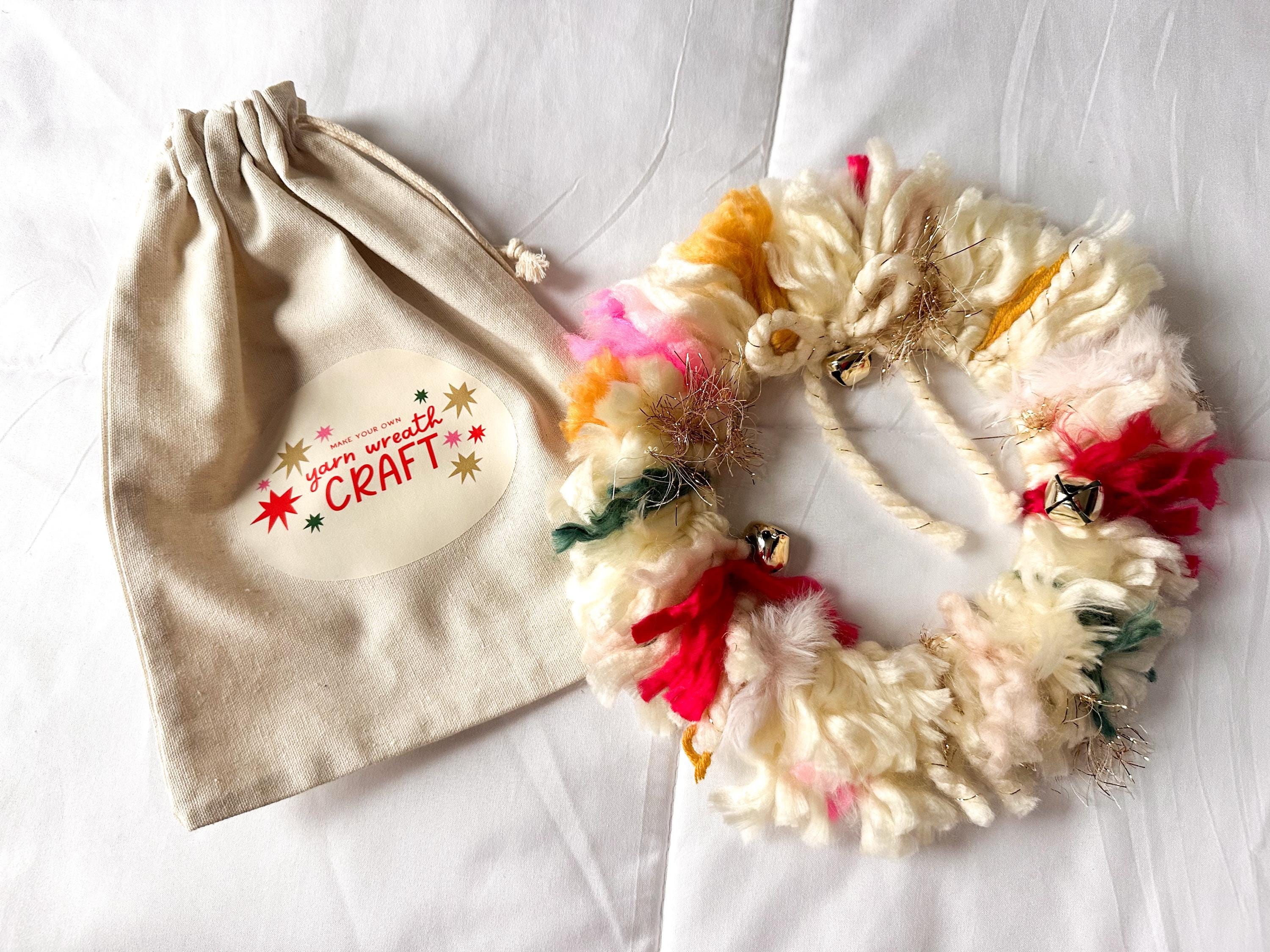 Christmas Yarn Wreath Craft Kit | Yarn Wreath Craft Kit | Kids Craft ...