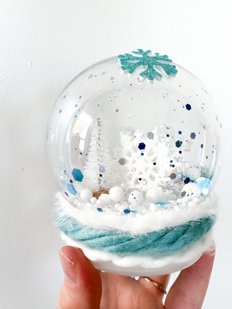 Winter Wonderland Snow Globe DIY Craft Kit Holiday Craft Kit Kids Craft ...
