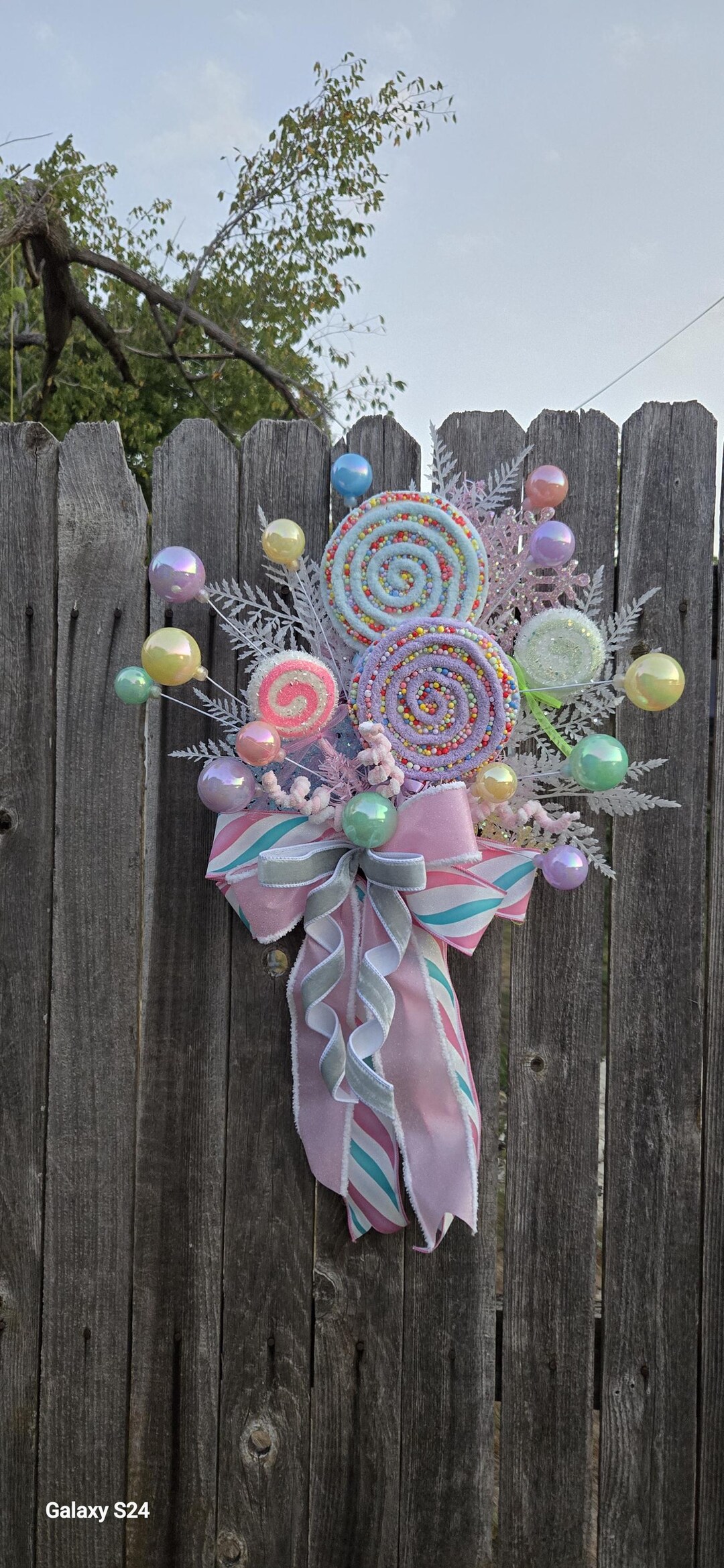 Christmas Tree Topper, Candyland Tree Topper, Candy Christmas Topper ...