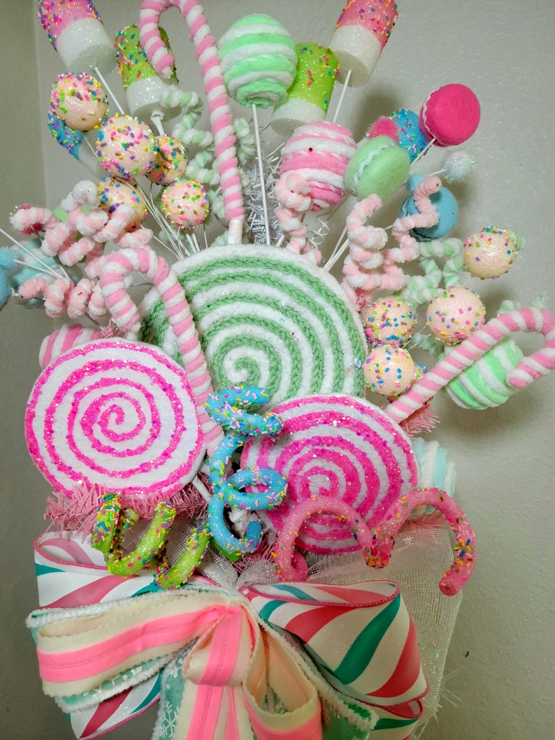 Candyland Tree Topper, Candyland Tree Decor, Candyland Christmas Tree ...
