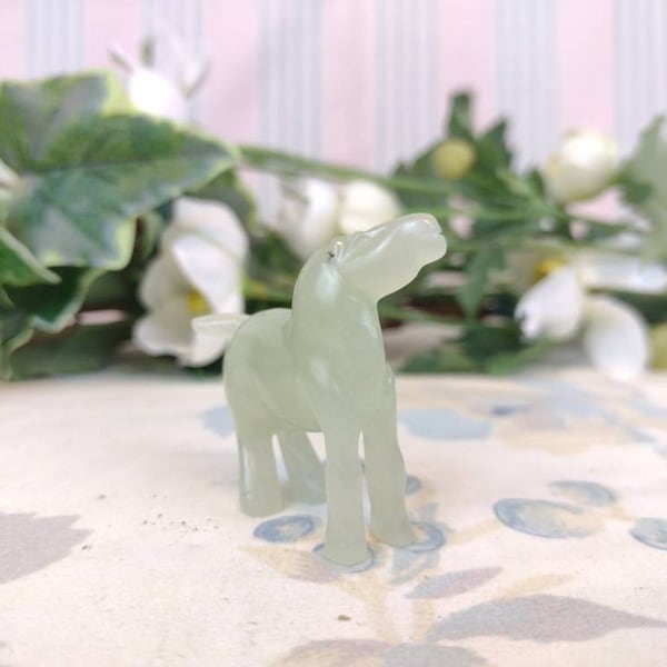 Miniature Jade Horse - Etsy