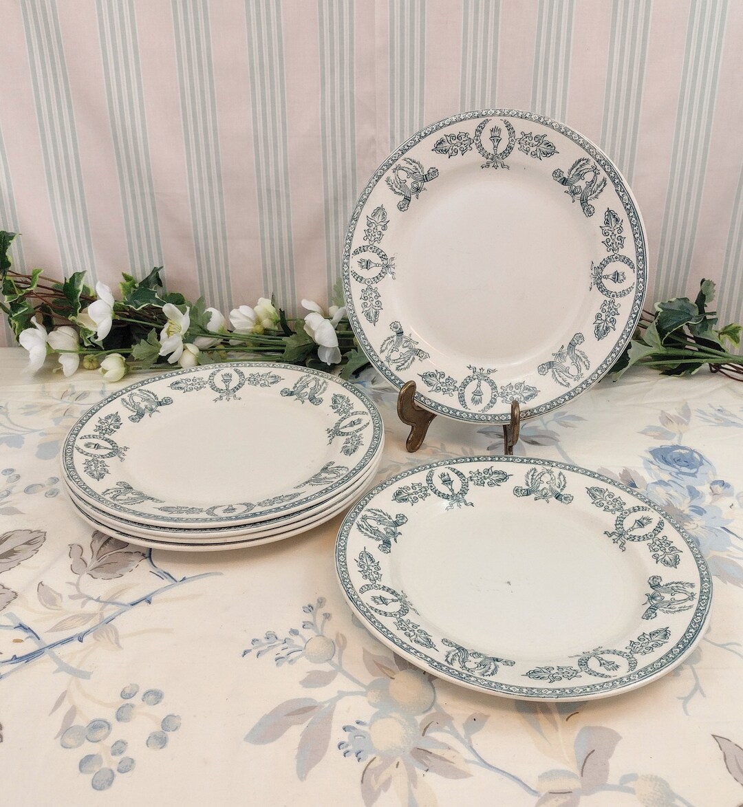 6 Givors Flat Plates, Wagram Model - Etsy
