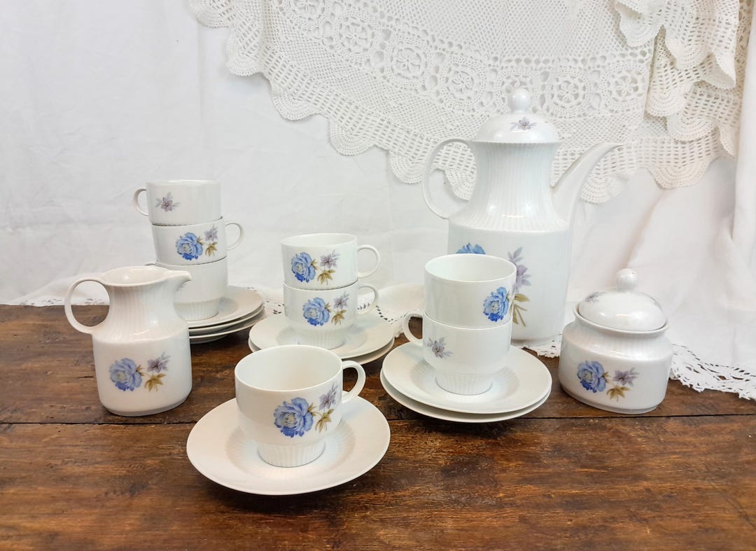 Kaiser Porcelain Dinner Service for 8 Cups - Etsy