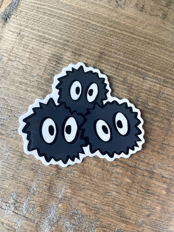 Soot Sprites Vinyl Sticker - Etsy