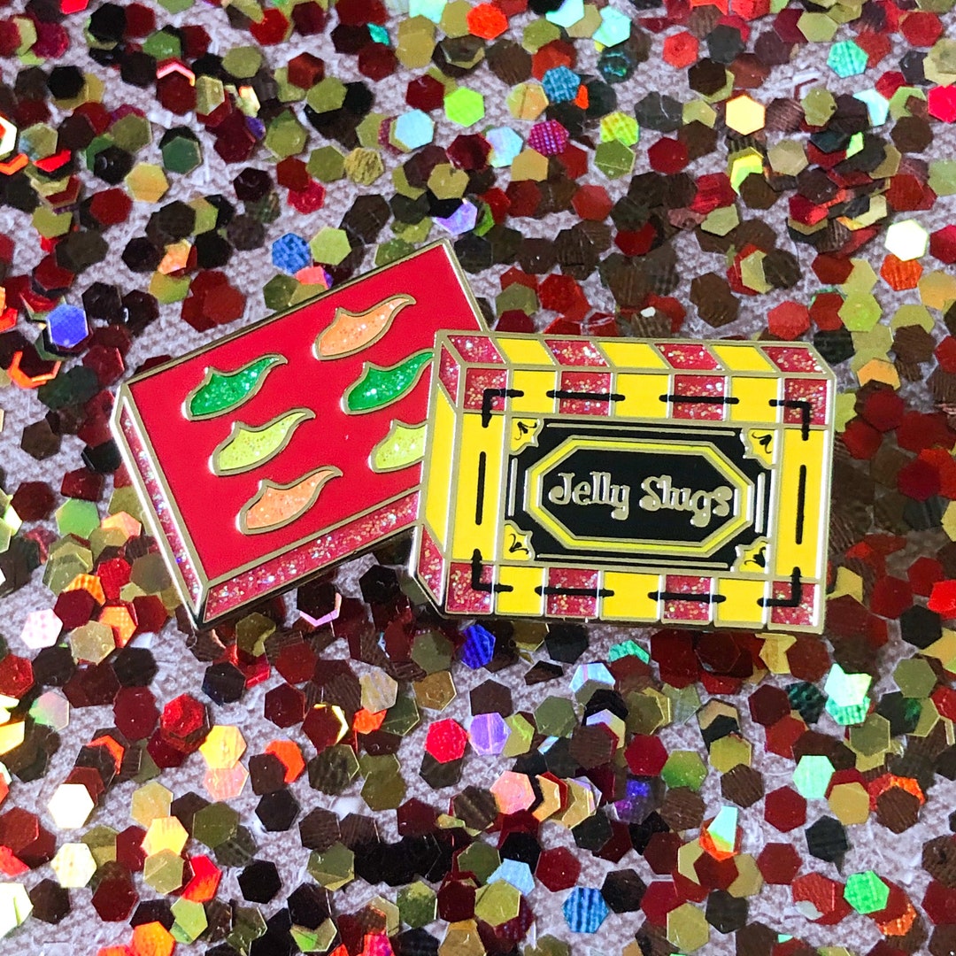 Jelly Slugs Enamel Pin | Wizarding Candy Sweets Lapel Badge - Etsy