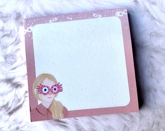 Cozy Self Love Sticky Notes Cute Notepad Kawaii Memopad - Etsy