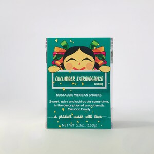 Cucumber Gummy, Spicy Gummies, Chamoy Gummies, Mexican Candy, Dulces ...