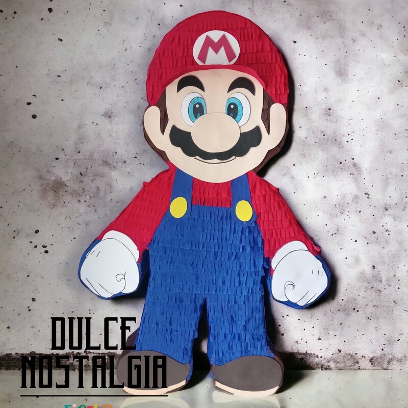 Mario pinata - Etsy México