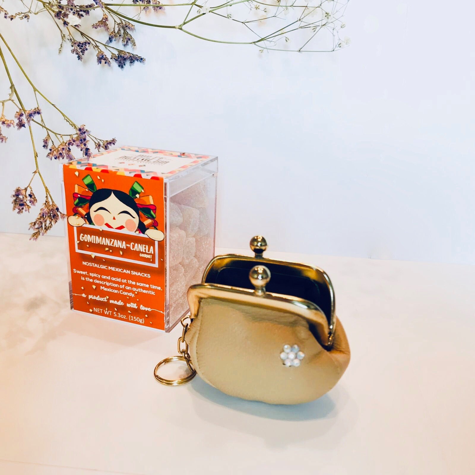 Leather Key Holder Coin Pouch Keychain Woman Coin Purse Etsy